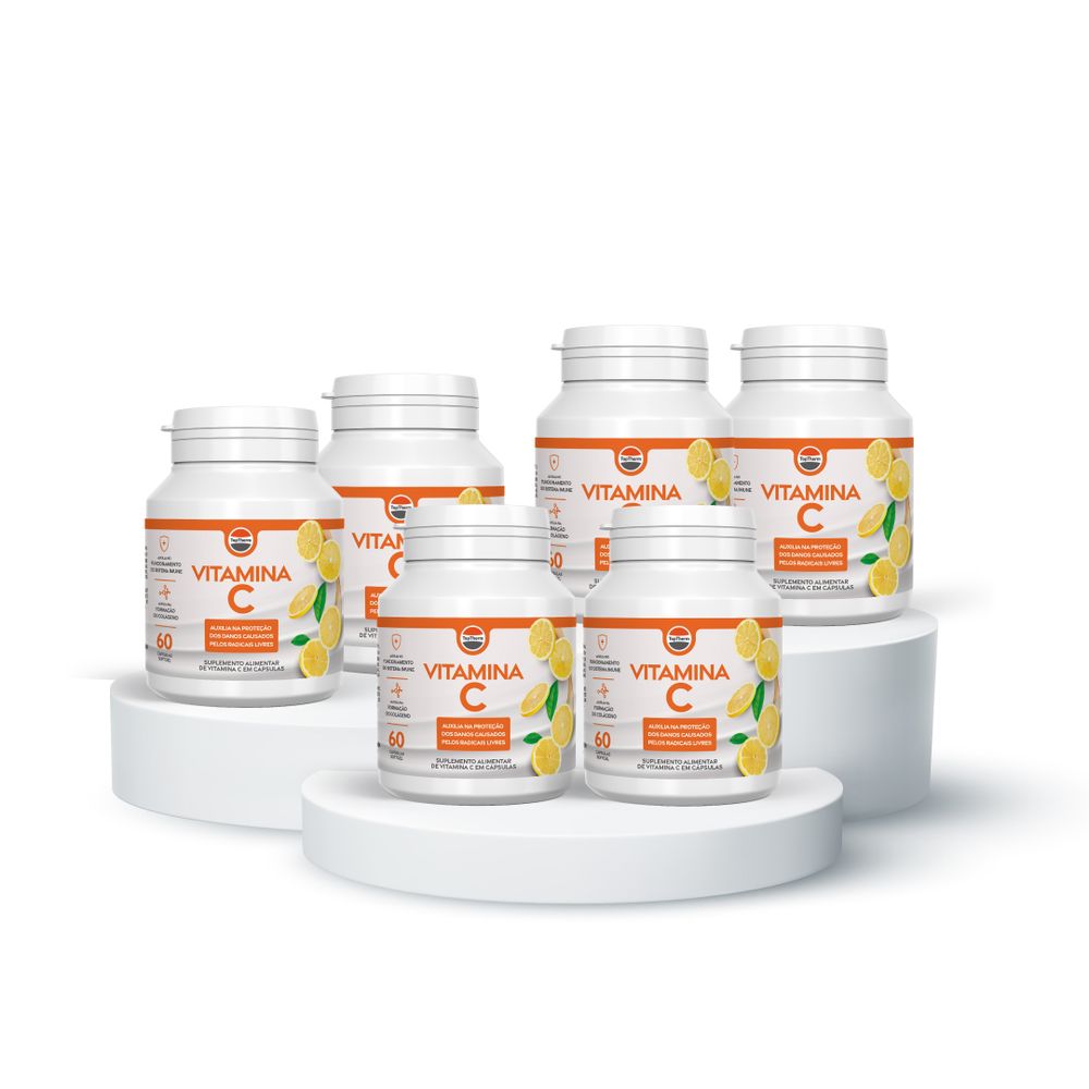 Vitamina C 60 Cápsulas | TopTherm - toptherm-brasil